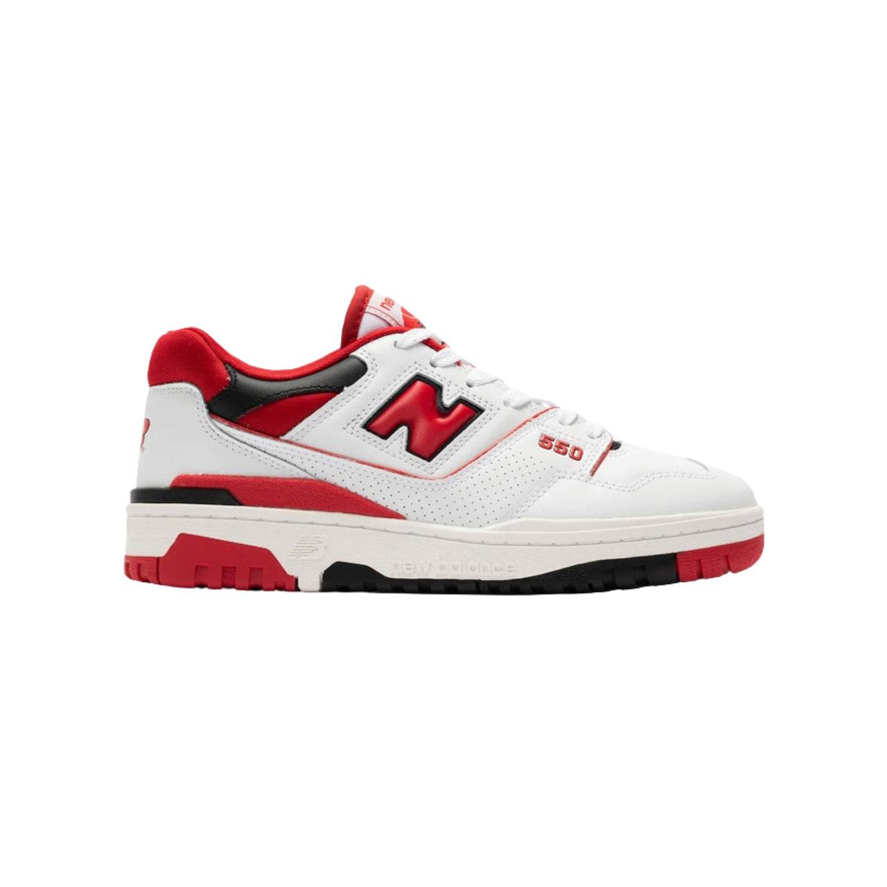 New Balance 550 Red White - LaceUp Club – Laceupclub